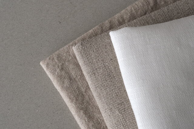 リネン ミニクロス（40番手オーガニックリネン生成り） | iichi 日々の暮らしを心地よくするハンドメイドやアンティークのマーケットプレイス