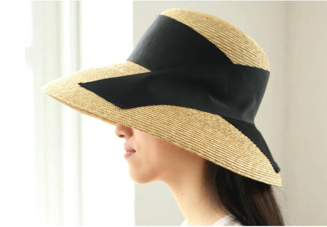 カサブランカの麦わら帽子 ハリー Holly | iichi 日々の暮らしを心地よくするハンドメイドやアンティークのマーケットプレイス