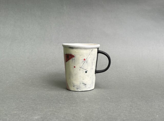 化粧掻き落とし文様 マグカップ152 | iichi 日々の暮らしを心地よくするハンドメイドやアンティークのマーケットプレイス
