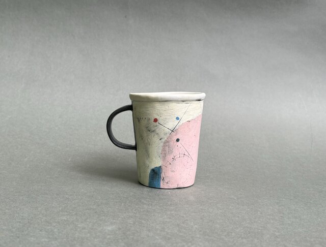 化粧掻き落とし文様 マグカップ152 | iichi 日々の暮らしを心地よくするハンドメイドやアンティークのマーケットプレイス