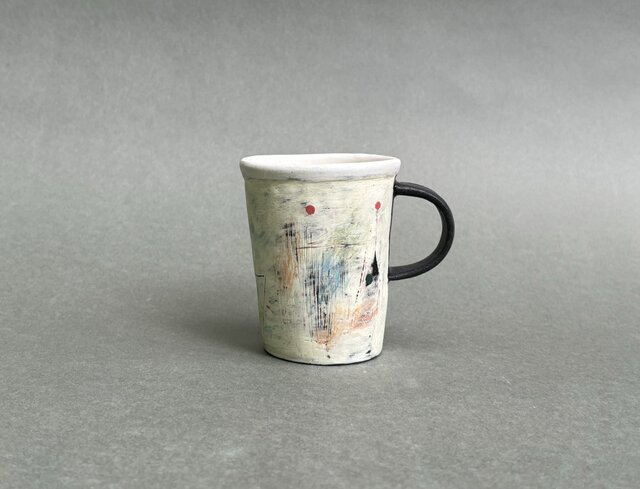 化粧掻き落とし文様 マグカップ153 | iichi 日々の暮らしを心地よくするハンドメイドやアンティークのマーケットプレイス