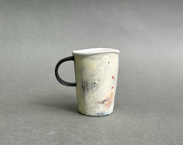 化粧掻き落とし文様 マグカップ154 | iichi 日々の暮らしを心地よくするハンドメイドやアンティークのマーケットプレイス