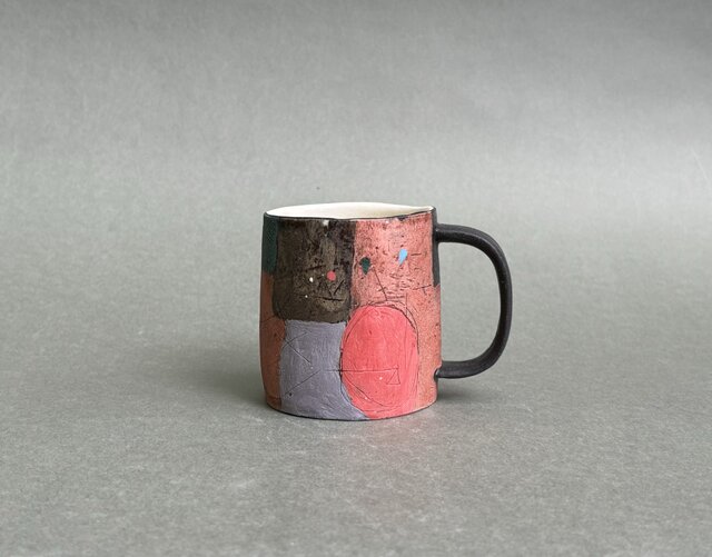 化粧掻き落とし文様 マグカップ158 | iichi 日々の暮らしを心地よくするハンドメイドやアンティークのマーケットプレイス
