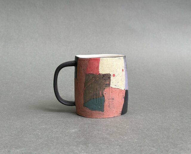 化粧掻き落とし文様 マグカップ158 | iichi 日々の暮らしを心地よくするハンドメイドやアンティークのマーケットプレイス