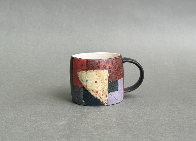 化粧掻き落とし文様 マグカップ159 | iichi 日々の暮らしを心地よくするハンドメイドやアンティークのマーケットプレイス
