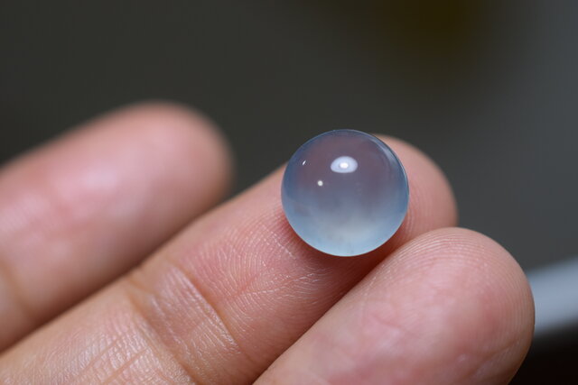 RS6-116 上品 宝石質 高氷種 真ん丸 氷灰藍 グアテマラ産天然 A貨 本翡翠 ルース 裸石 硬玉 ジェダイト | iichi 日々の暮らしを心地よくするハンドメイドやアンティークの ...