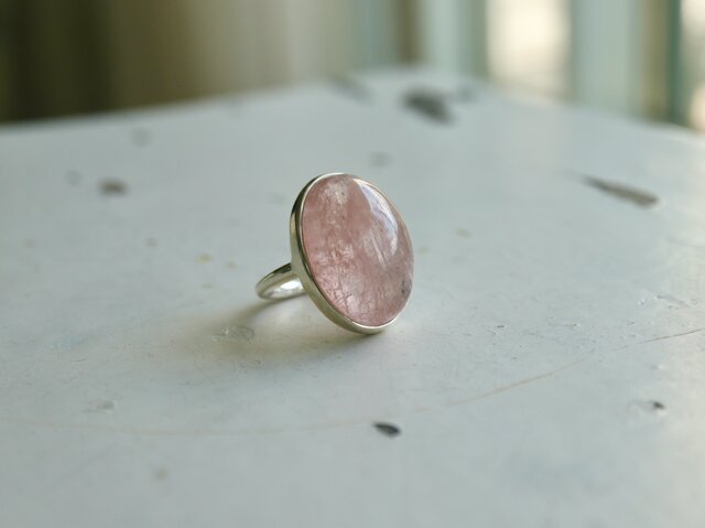 [morganiteのchanpage]ring | iichi 日々の暮らしを心地よくするハンドメイドやアンティークのマーケットプレイス