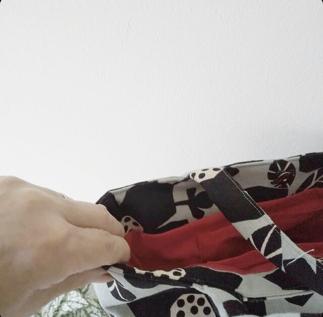 たっぷり入る ︎花柄トートbag | iichi 日々の暮らしを心地よくするハンドメイドやアンティークのマーケットプレイス