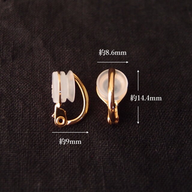 Charm Assortment／Earring【Orange】チャームセット | iichi 日々の暮らしを心地よくするハンドメイドやアンティークのマーケットプレイス