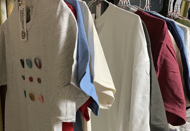 ボタンTシャツ S | iichi 日々の暮らしを心地よくするハンドメイドやアンティークのマーケットプレイス
