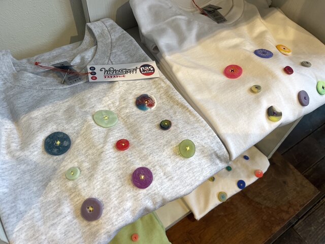 ボタンTシャツ XL | iichi 日々の暮らしを心地よくするハンドメイドやアンティークのマーケットプレイス