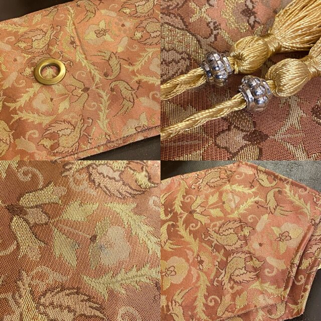 和洋折衷 着物 リメイク ワンピース ドレス 名古屋帯サッシュベルト 洗える 化繊 レトロ 古着 和 モダン KW-381 | iichi 日々の暮らしを心地よくするハンドメイドやアンティーク ...