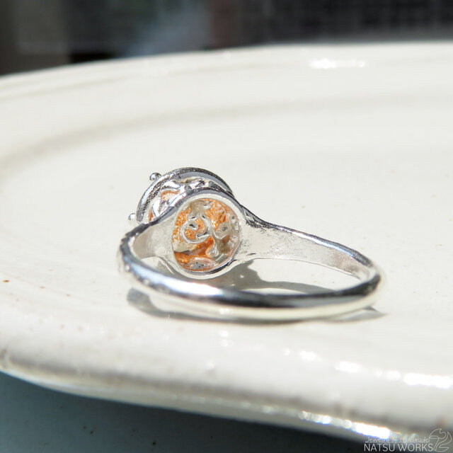 サンストーン リング / Sunstone Ring o | iichi 日々の暮らしを心地よくするハンドメイドやアンティークのマーケットプレイス
