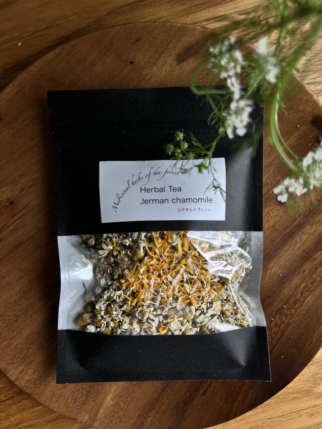 【Herbal Tea】心やすらぐブレンドハーブティー (ジャーマンカモミール/カレンデュラ） | iichi 日々の暮らしを心地よくするハンドメイドやアンティークのマーケットプレイス