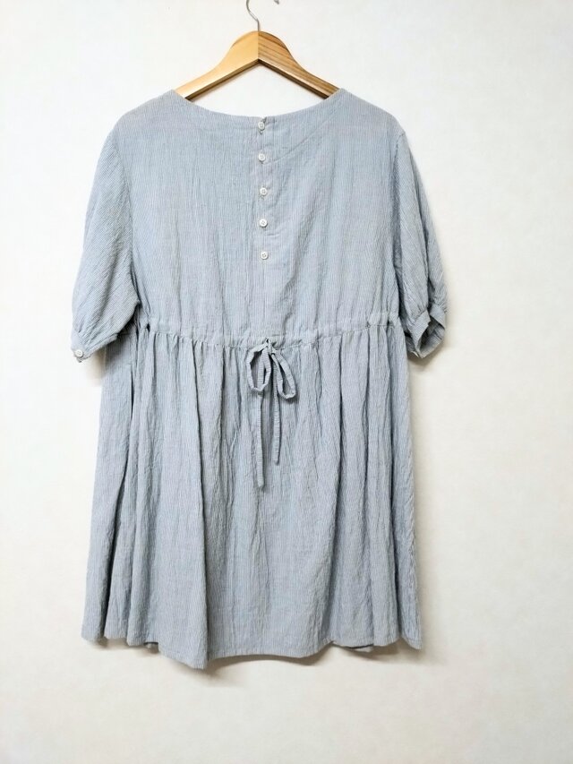 ナチュラルに穏やかに、リラックスできるワンピース。GPOst−47 | iichi 日々の暮らしを心地よくするハンドメイドやアンティークのマーケットプレイス