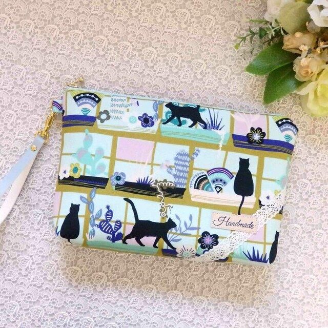 期間限定 ワイドポーチ／No.4 | iichi 日々の暮らしを心地よくするハンドメイドやアンティークのマーケットプレイス