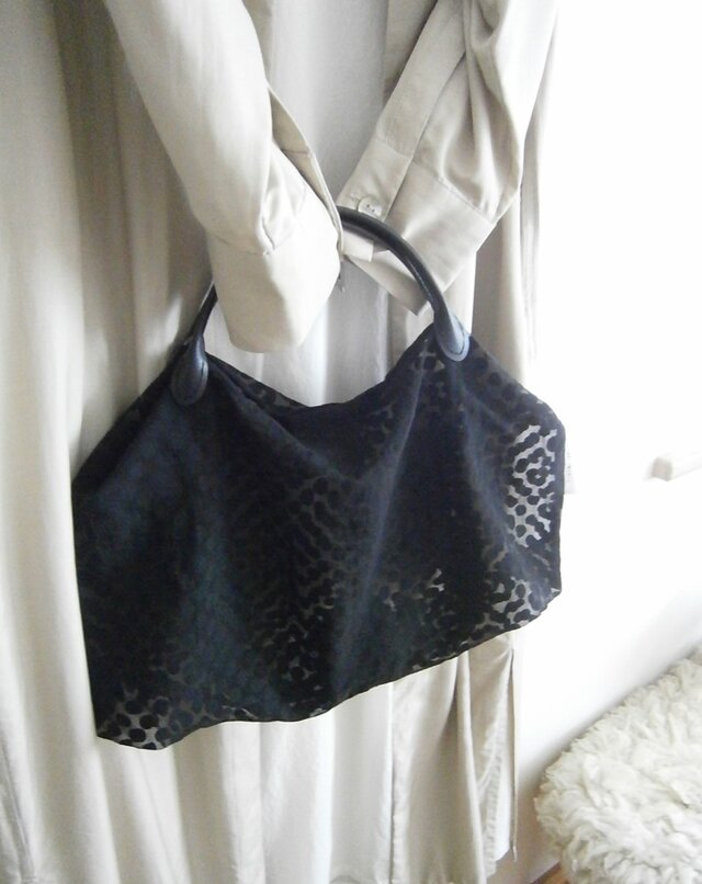 DotsOrgandy 透けるBag | iichi 日々の暮らしを心地よくするハンドメイドやアンティークのマーケットプレイス