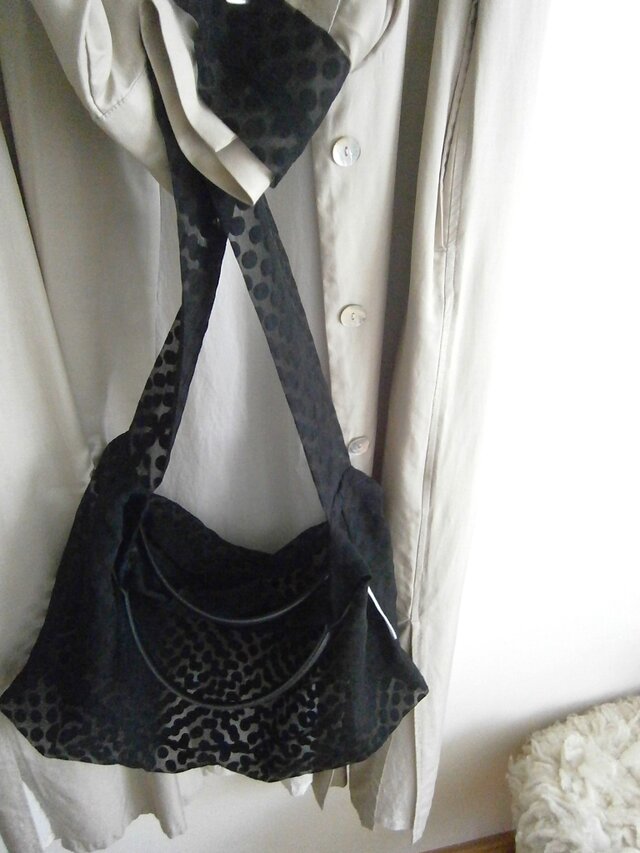 DotsOrgandy 透けるBag | iichi 日々の暮らしを心地よくするハンドメイドやアンティークのマーケットプレイス