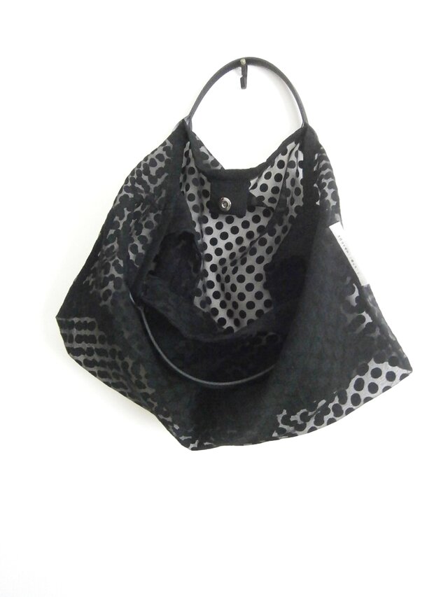 DotsOrgandy 透けるBag | iichi 日々の暮らしを心地よくするハンドメイドやアンティークのマーケットプレイス