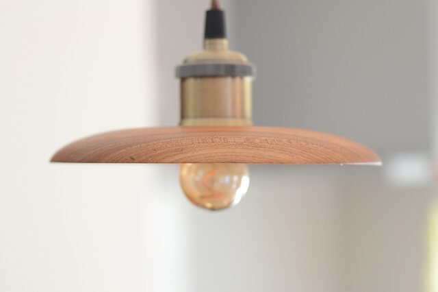 欅のペンダントライト、シェードΦ180～200/style-B #0096 | iichi 日々の暮らしを心地よくするハンドメイドやアンティークのマーケットプレイス