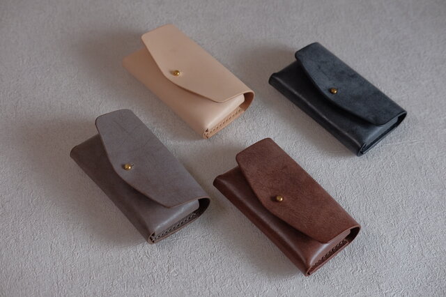 カードケース（ベーシックカラー） | iichi 日々の暮らしを心地よくするハンドメイドやアンティークのマーケットプレイス