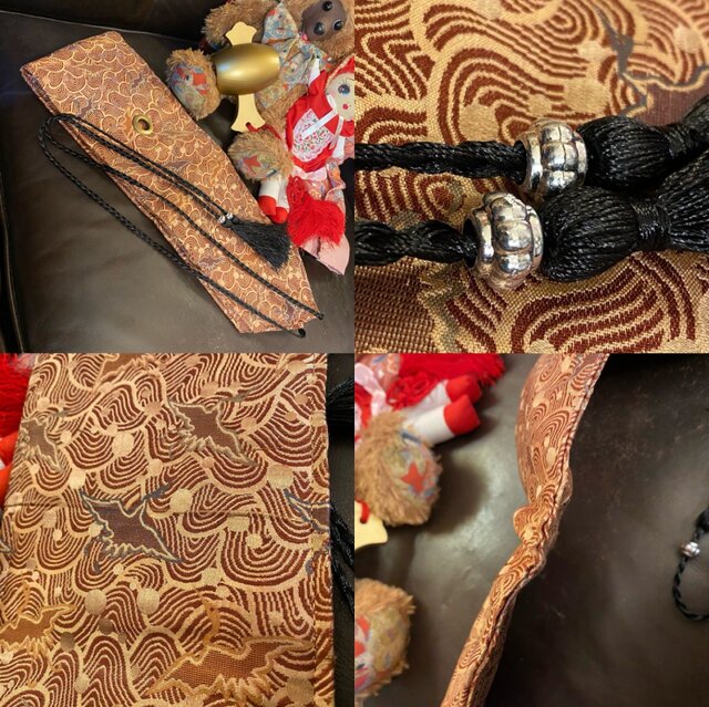 和洋折衷 浴衣 リメイク ワンピース ドレス 帯サッシュベルト W-391 | iichi 日々の暮らしを心地よくするハンドメイドやアンティークのマーケットプレイス