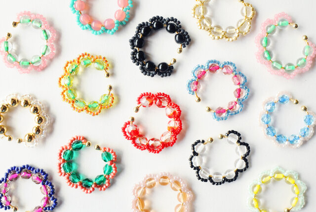 ＜Rollo～イロヅクビジュー～＞イヤーカフ『shiro × shiro』 | iichi 日々の暮らしを心地よくするハンドメイドやアンティークのマーケットプレイス