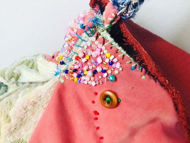 Bag 手縫いのバッグ 布製 スローファッション ハンドメイド 2018 | iichi 日々の暮らしを心地よくするハンドメイドやアンティークのマーケットプレイス