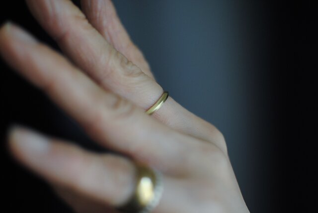 Edge ring | iichi 日々の暮らしを心地よくするハンドメイドやアンティークのマーケットプレイス