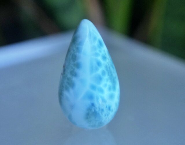 レースの波模様★ラリマー ルースs1250 | iichi 日々の暮らしを心地よくするハンドメイドやアンティークのマーケットプレイス