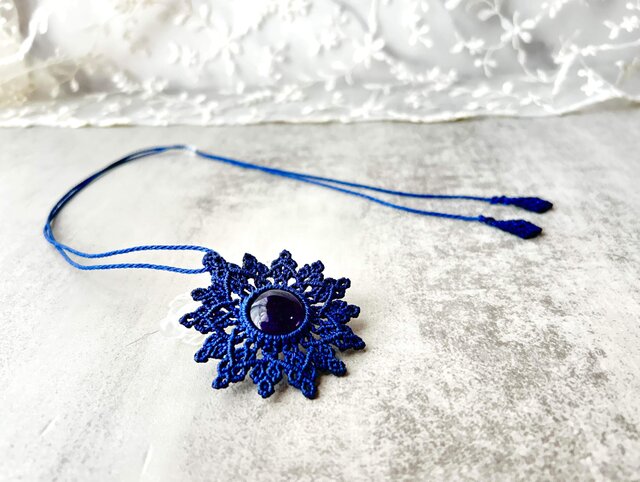 Dressing up アメジスト ～アメジストのネックレス | iichi 日々の暮らしを心地よくするハンドメイドやアンティークのマーケットプレイス