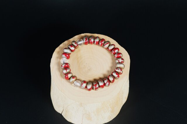 Makie Bracelet Suzu-Aka Hiratama 006 | iichi 日々の暮らしを心地よくするハンドメイドやアンティークのマーケットプレイス