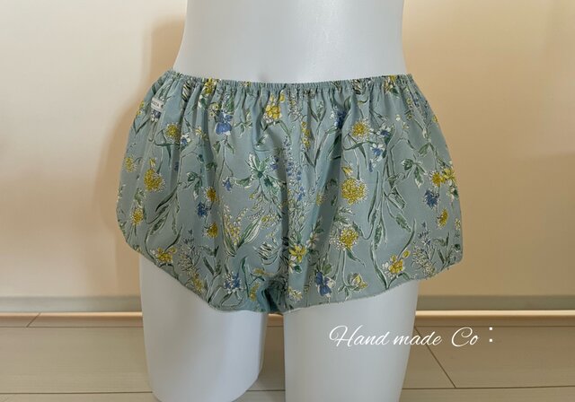 リラックスショーツ ボーイレッグ: : cloudy22 | iichi 日々の暮らしを心地よくするハンドメイドやアンティークのマーケットプレイス