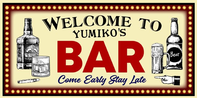 【名前変更無料】ホームバー BAR 宅飲み パーティー ウイスキー ビール 酒 壁掛け 照明 看板 置物 雑貨 ライトBOX | iichi 日々の暮らしを心地よくするハンドメイドや ...
