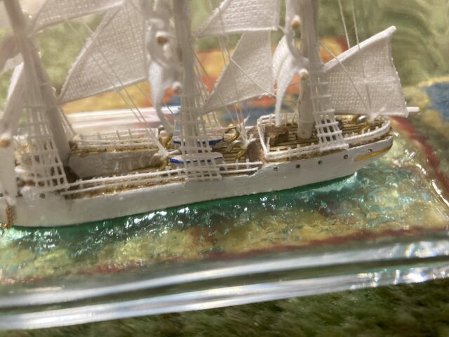 クリスチャンラディック作品2（ボトルシップ） | iichi 日々の暮らしを心地よくするハンドメイドやアンティークのマーケットプレイス