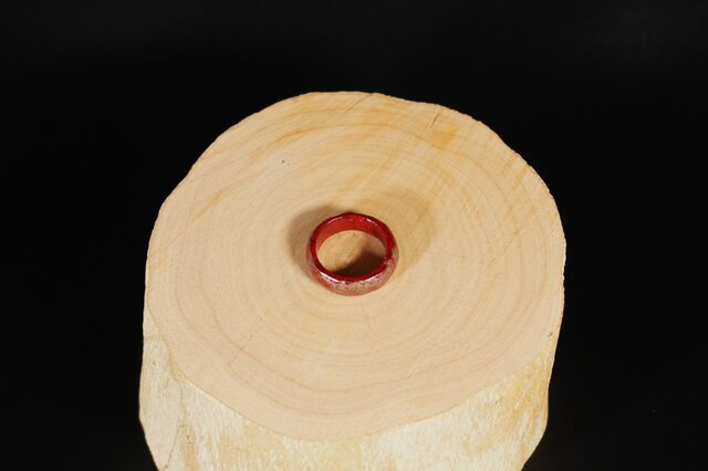 Makie Ring Aka - Suzu 014 6号 | iichi 日々の暮らしを心地よくするハンドメイドやアンティークのマーケットプレイス