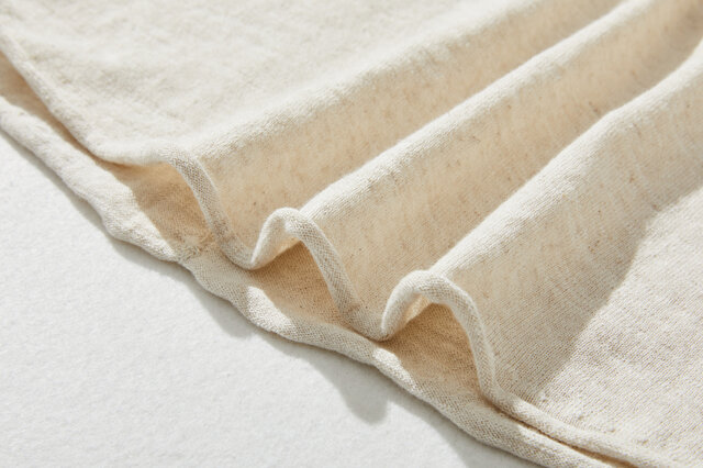 シンプルで上品なコットンリネンニット サマーニット きなり 240707-1 | iichi 日々の暮らしを心地よくするハンドメイドやアンティークのマーケットプレイス