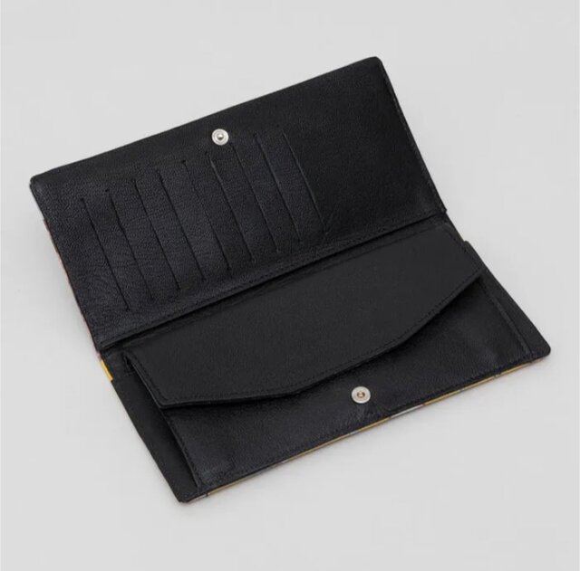 blue sky blue Ⅱ オリジナルデザイン長財布 | iichi 日々の暮らしを心地よくするハンドメイドやアンティークのマーケットプレイス