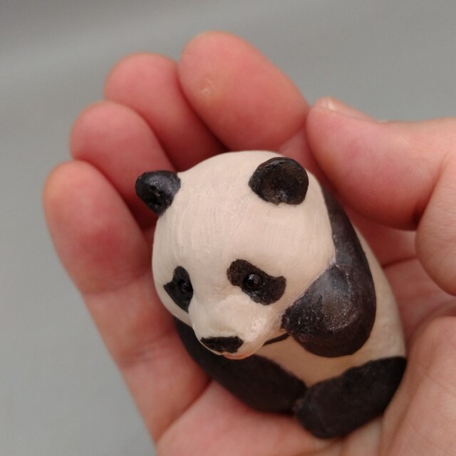 200gAs 招きジャイアントパンダ 『愛嬌』を招く | iichi 日々の暮らしを心地よくするハンドメイドやアンティークのマーケットプレイス
