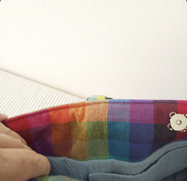 wood♡カラフルトートbag | iichi 日々の暮らしを心地よくするハンドメイドやアンティークのマーケットプレイス