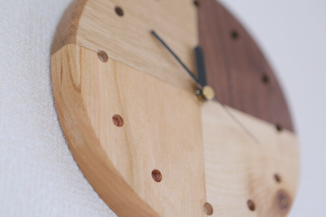 Quatro Qlock(4種の木の時計)【製作キット】 | iichi 日々の暮らしを心地よくするハンドメイドやアンティークのマーケットプレイス