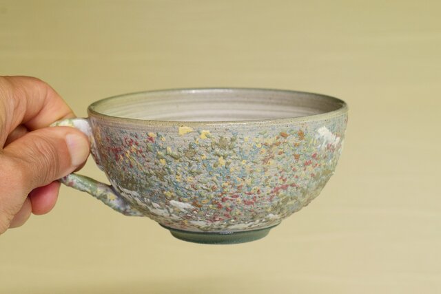 色風景のスープカップ iPw-003 | iichi 日々の暮らしを心地よくするハンドメイドやアンティークのマーケットプレイス