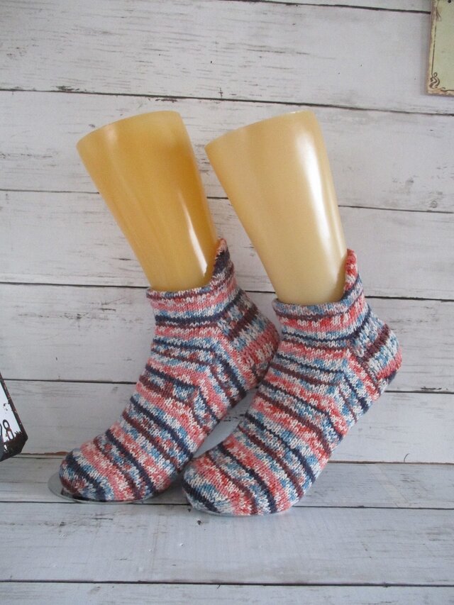 冷え取りソックス Regia Cotton Color Around The World 2412 | iichi 日々の暮らしを心地よくするハンドメイドやアンティークのマーケットプレイス