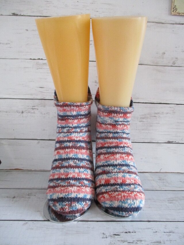 冷え取りソックス Regia Cotton Color Around The World 2412 | iichi 日々の暮らしを心地よくするハンドメイドやアンティークのマーケットプレイス