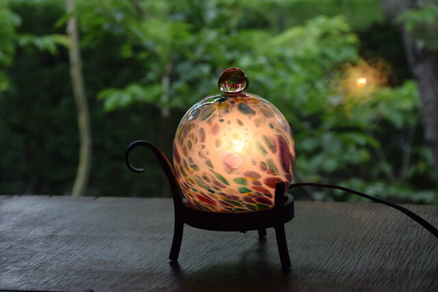 ランプ～ドーム型mix～ | iichi 日々の暮らしを心地よくするハンドメイドやアンティークのマーケットプレイス