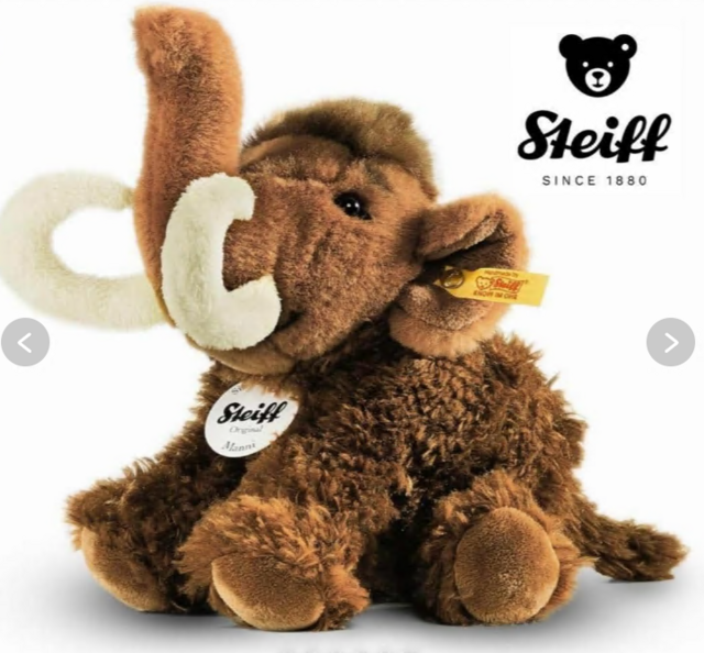 Steiff シュタイフ マンモスのマニー 18cm 正規品 タグ付き 新品 | iichi 日々の暮らしを心地よくするハンドメイドやアンティークのマーケットプレイス