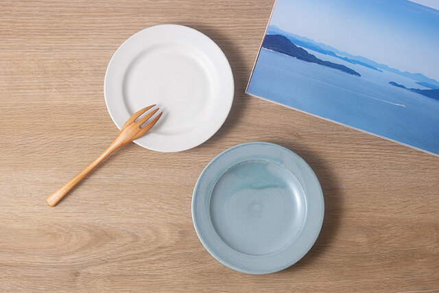 Plate B 14cm・White mat | iichi 日々の暮らしを心地よくするハンドメイドやアンティークのマーケットプレイス