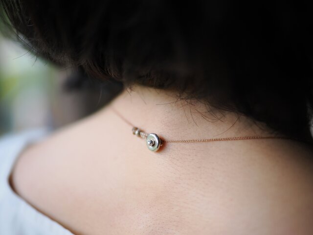 -Burma jade- long code necklace | iichi 日々の暮らしを心地よくするハンドメイドやアンティークのマーケットプレイス