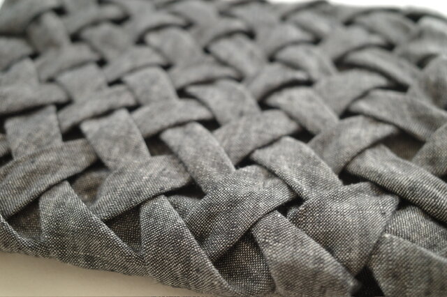 【sale】Smockingのショルダー・くろ | iichi 日々の暮らしを心地よくするハンドメイドやアンティークのマーケットプレイス