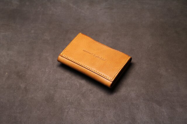 【カードも入るコインケース】国産オイル キャメル EB-007 | iichi 日々の暮らしを心地よくするハンドメイドやアンティークのマーケットプレイス